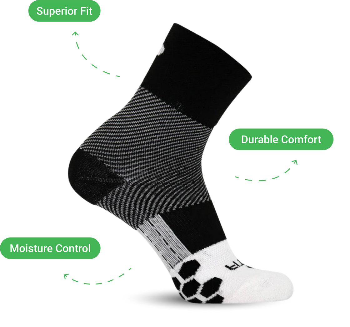 CX3 Quarter (3 pair pack) Running Socks | Fitsok